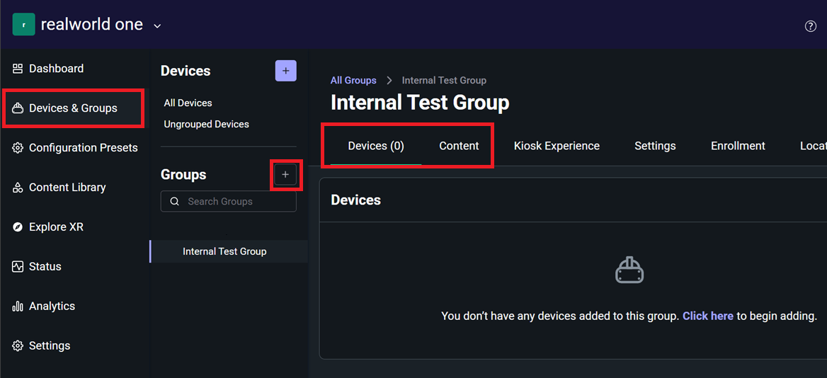 ArborXR - Getting Started – realworld one Support Portal